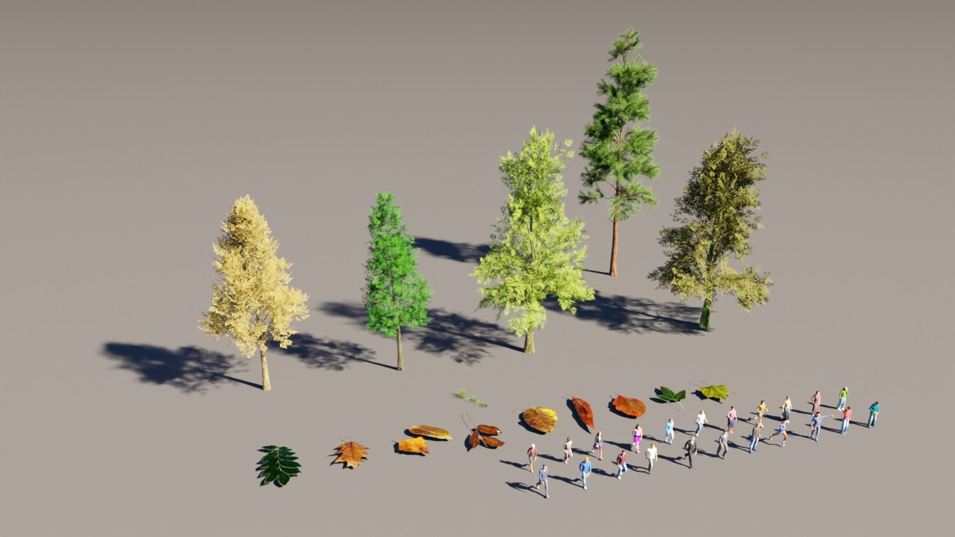 ArtStation - Autumnal pond | Resources