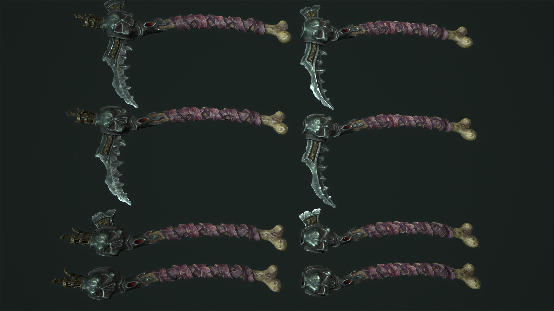 ArtStation - Fantasy undead weapons collection | Game Assets