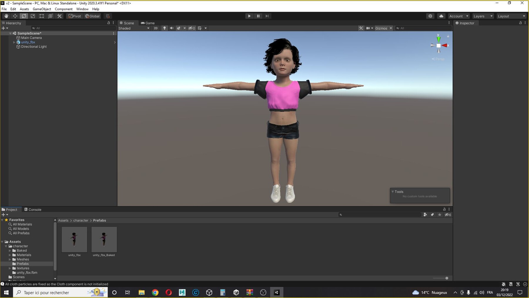 ArtStation - Realistic Girl child | Game Assets
