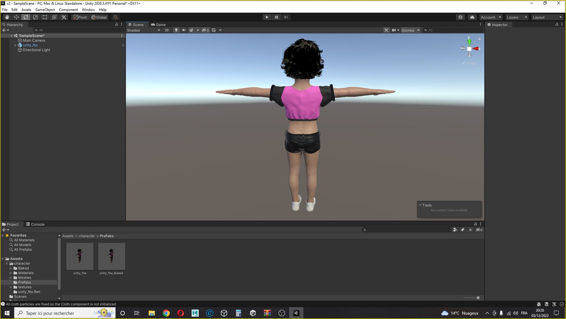 ArtStation - Realistic Girl child | Game Assets
