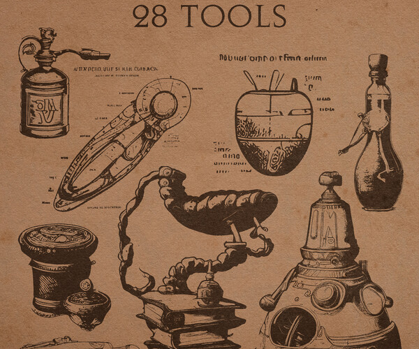 ArtStation - Potion Book Graphic Pack | Game Assets