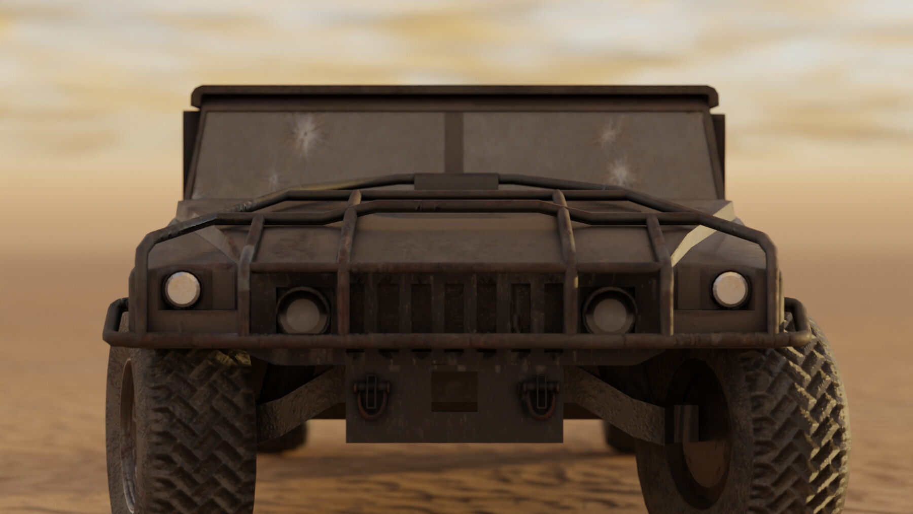 ArtStation - Humvee | Game Assets