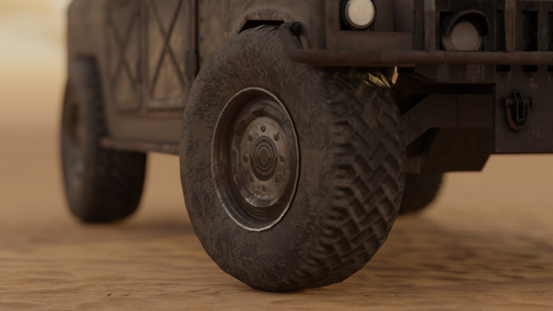 ArtStation - Humvee | Game Assets