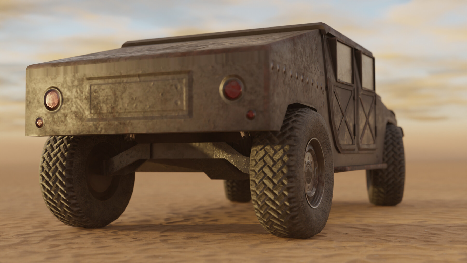 ArtStation - Humvee | Game Assets