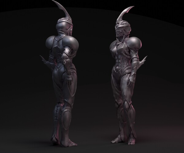 ArtStation - Printed model of Guyver Girl | Resources