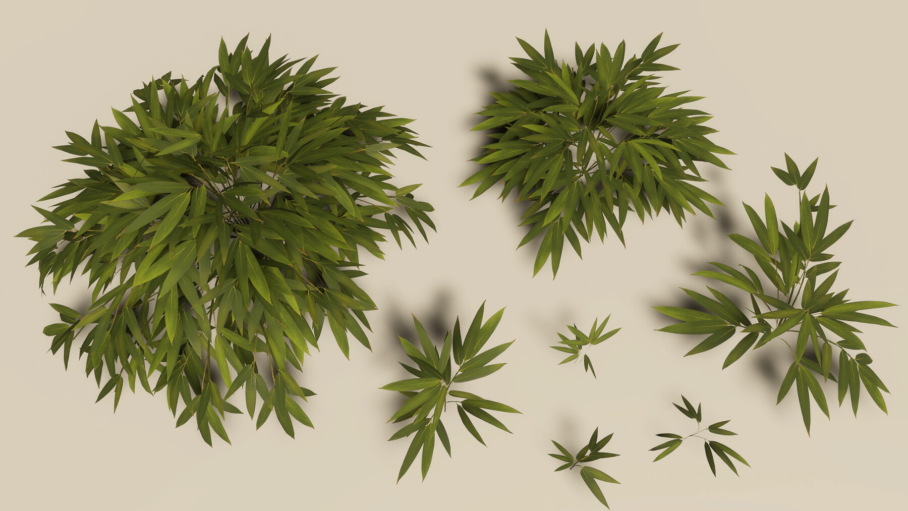ArtStation - Bamboo Bush Pack | Game Assets