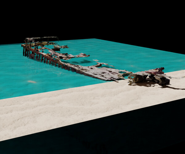 ArtStation - Shipwreck | Game Assets