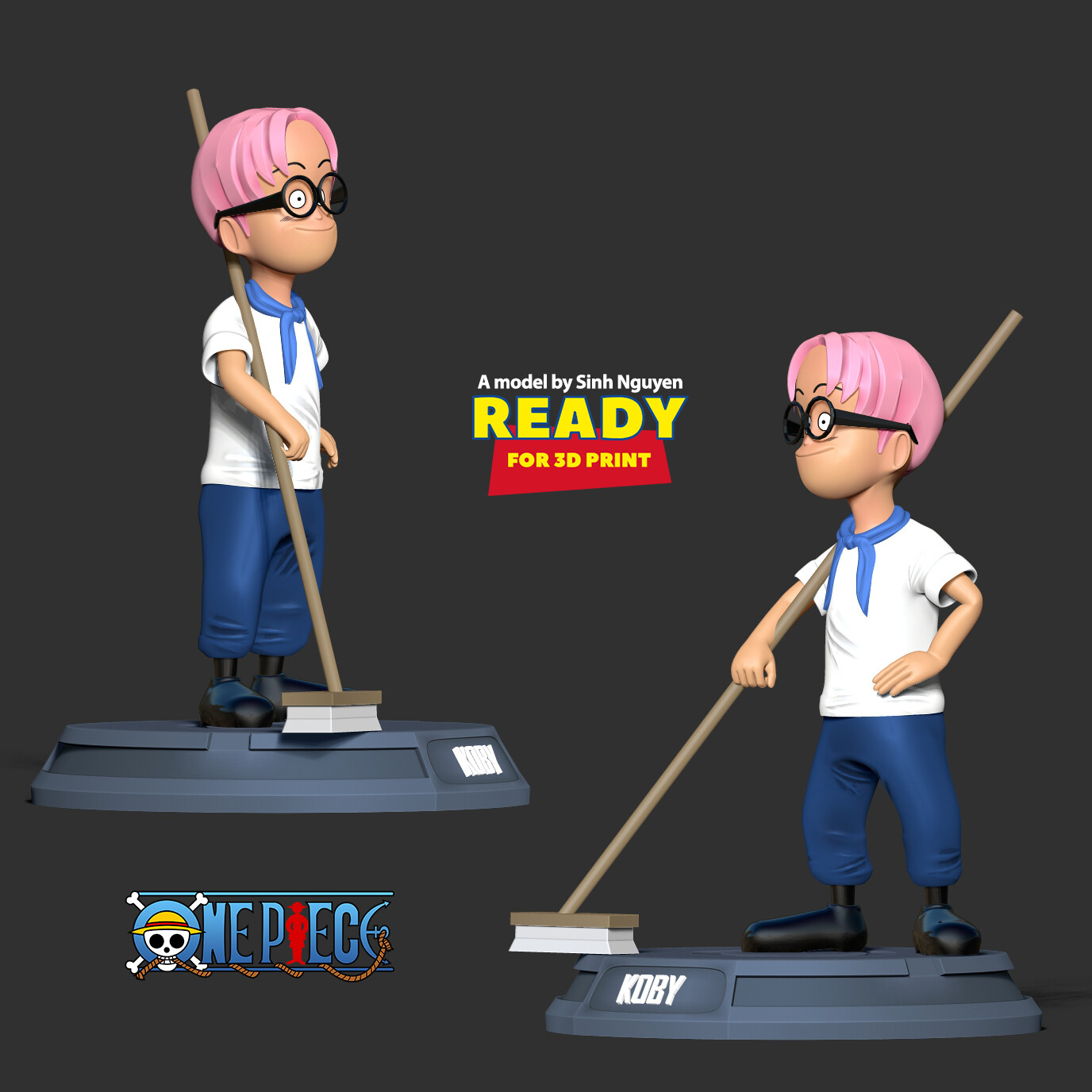 ArtStation - Kid Koby - One Piece Fanart | Resources
