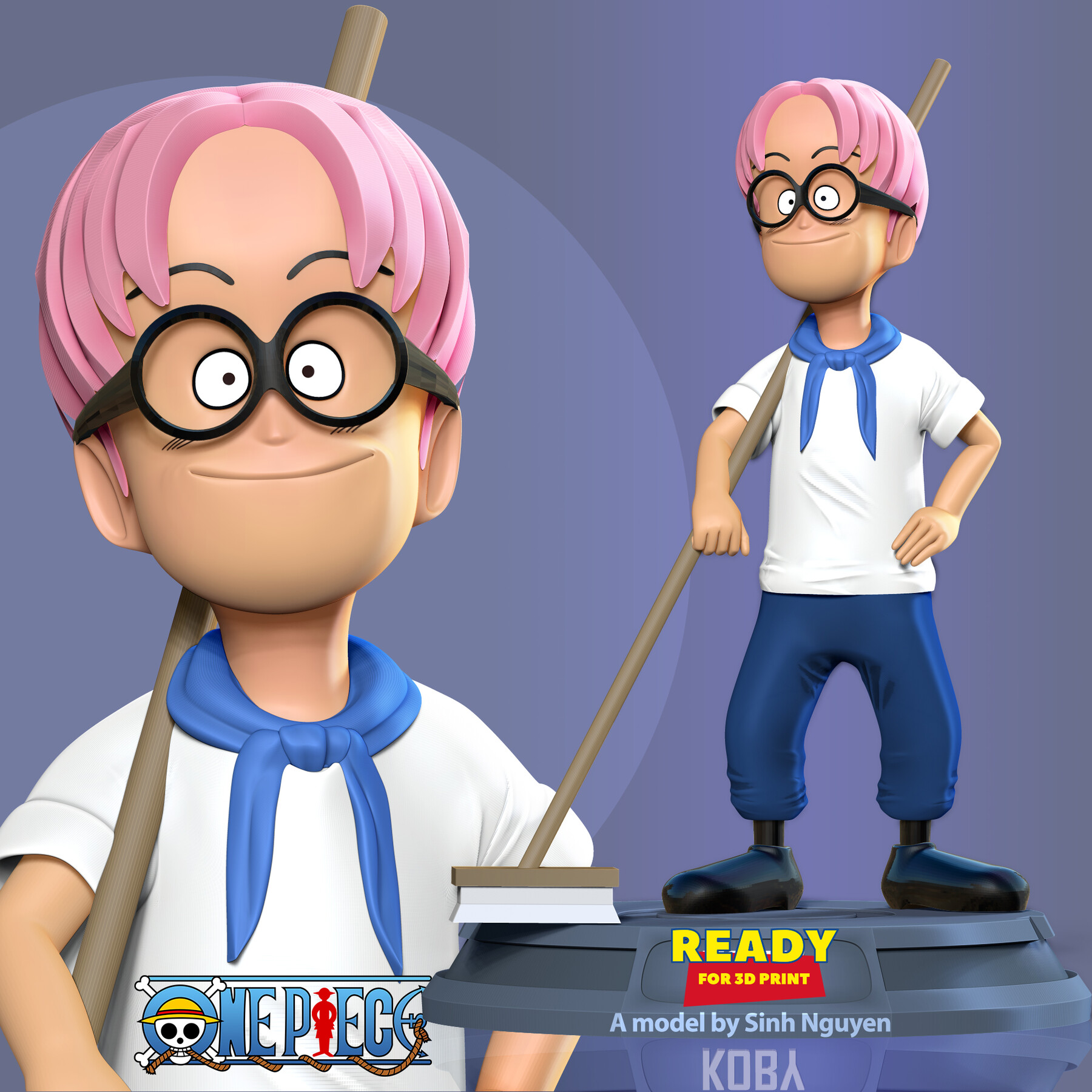 ArtStation - Kid Koby - One Piece Fanart | Resources
