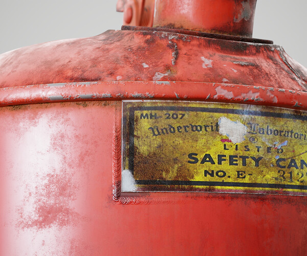 ArtStation - Gas Can | Game Assets