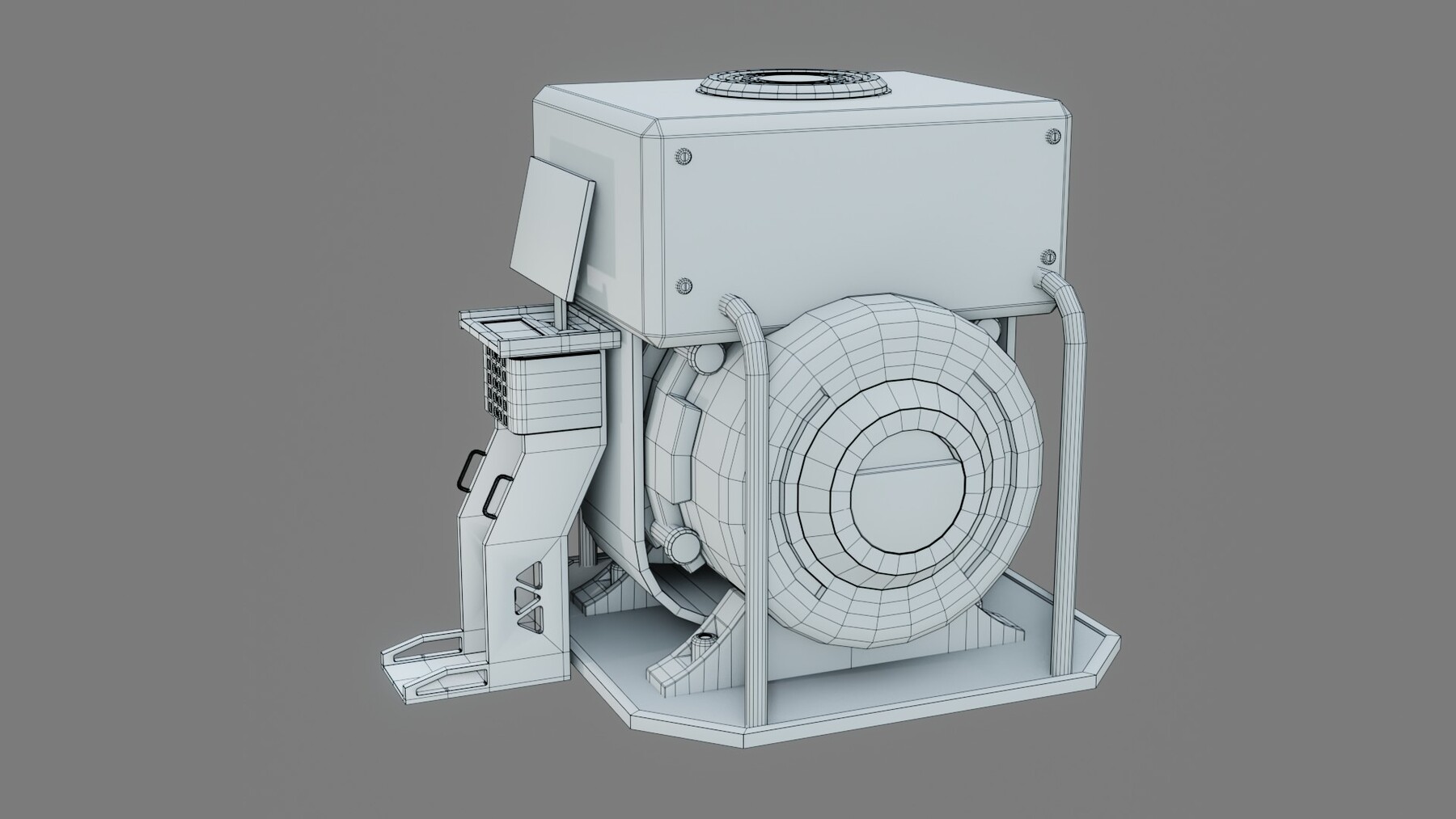 ArtStation - Sci-Fi Computer - Low Poly - Game Ready - PBR | Game Assets