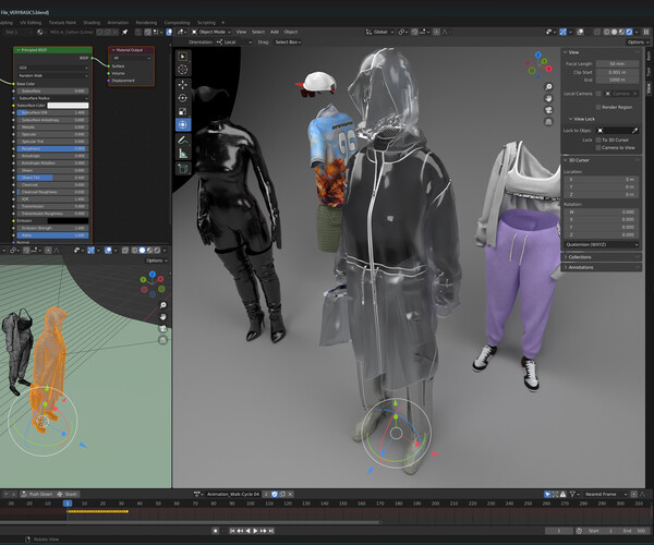 ArtStation - Digital Fashion VERYBASICS - VirtualWardrobe & Asset Pack ...