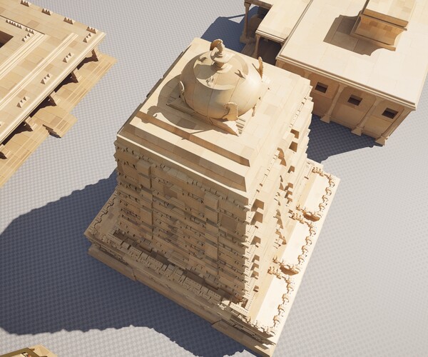 ArtStation - Temple Kitbash 3D KIT | Resources