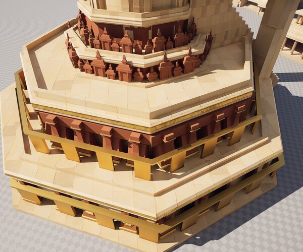 ArtStation - Temple Kitbash 3D KIT | Resources