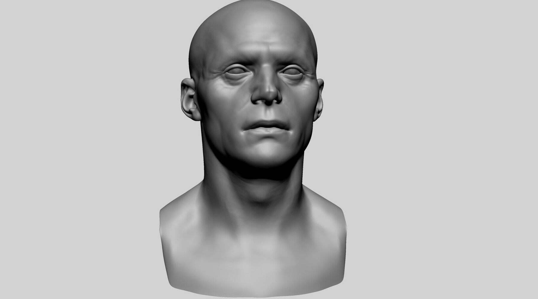 ArtStation - Male Head Basemesh C | Resources