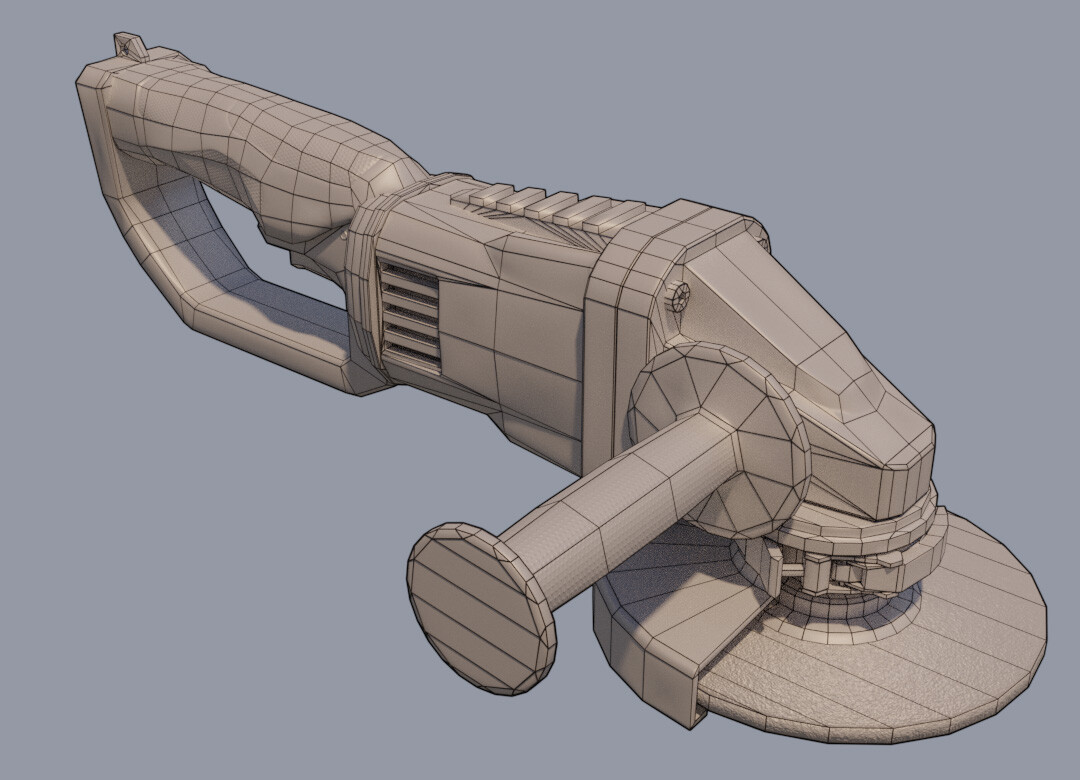 ArtStation - Angle Grinder no brand | Game Assets