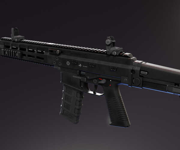 ArtStation - BT APC Rifle | Game Assets