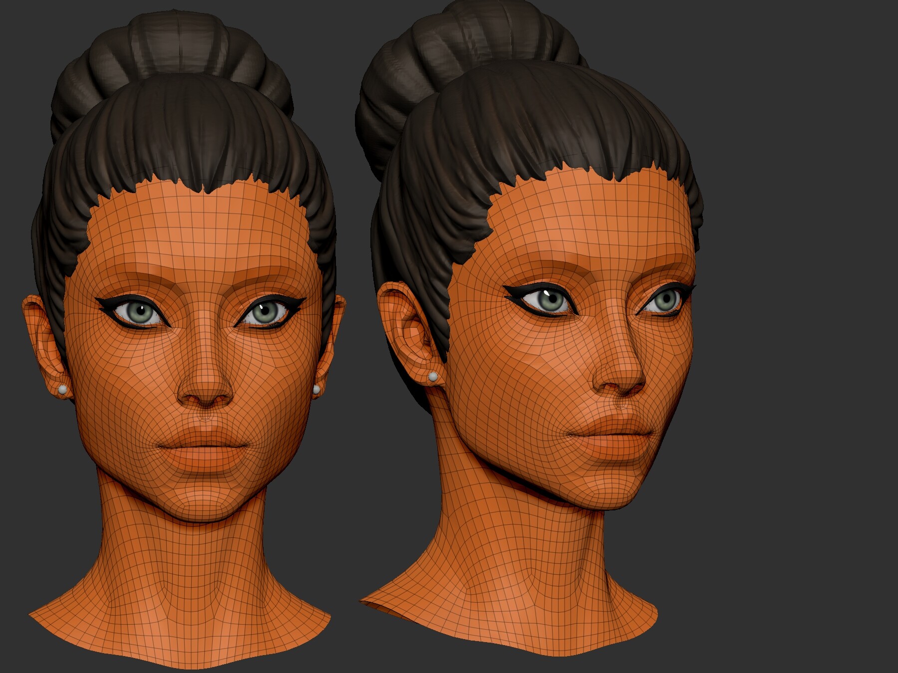 ArtStation - female head3 (Ariana) | Resources