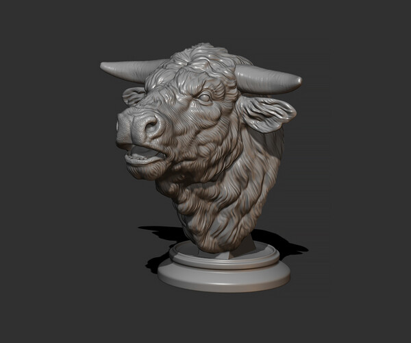 ArtStation - Bull bellows | Resources