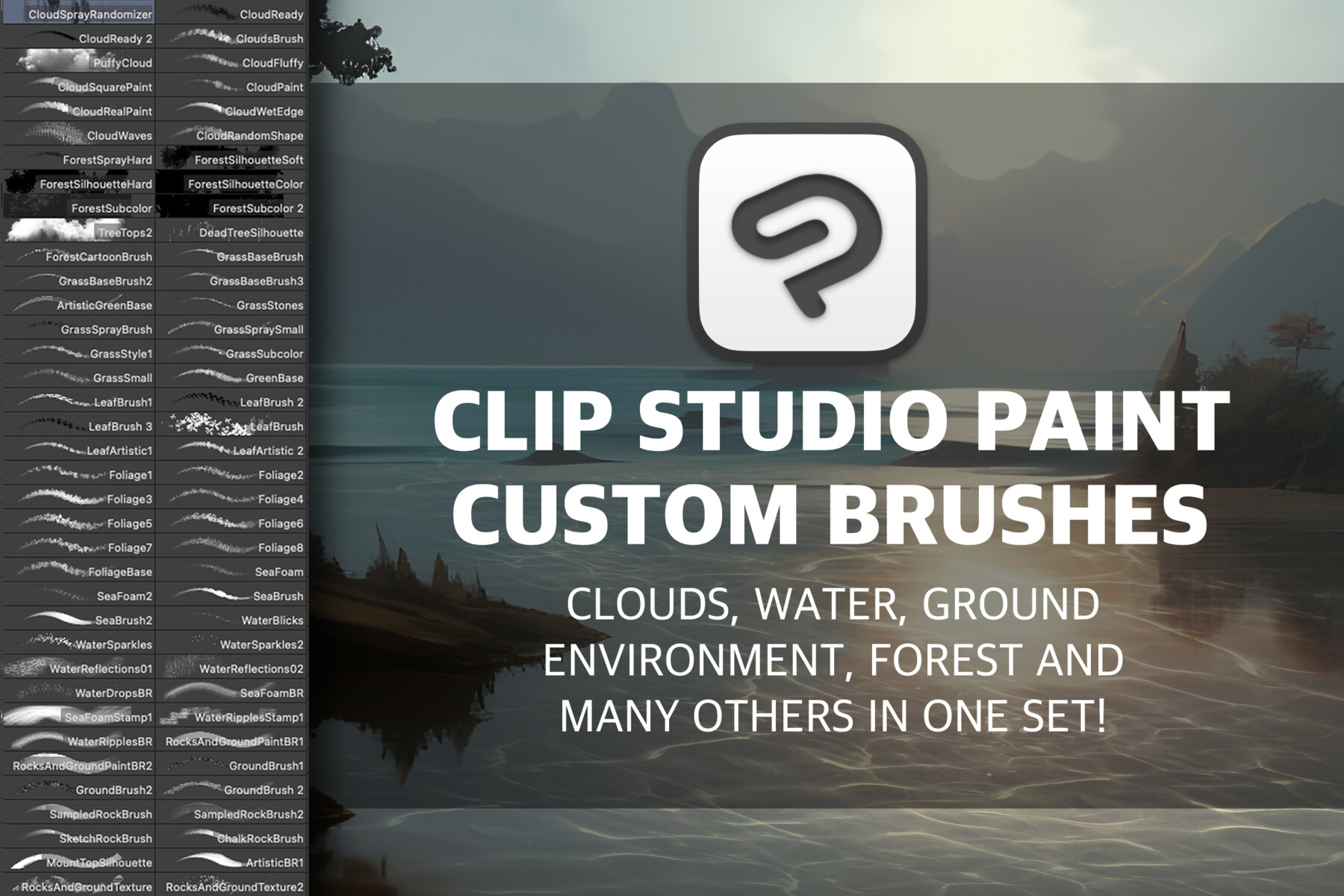 ArtStation - 74 CSP Custom Environment Brushes | Brushes ArtStation - 74 CSP Custom Environment Brushes | Brushes