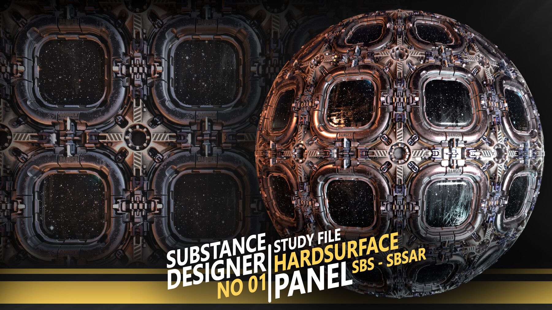 ArtStation - Substance Designer - Hardsurface Panel - VOL 01 | Resources