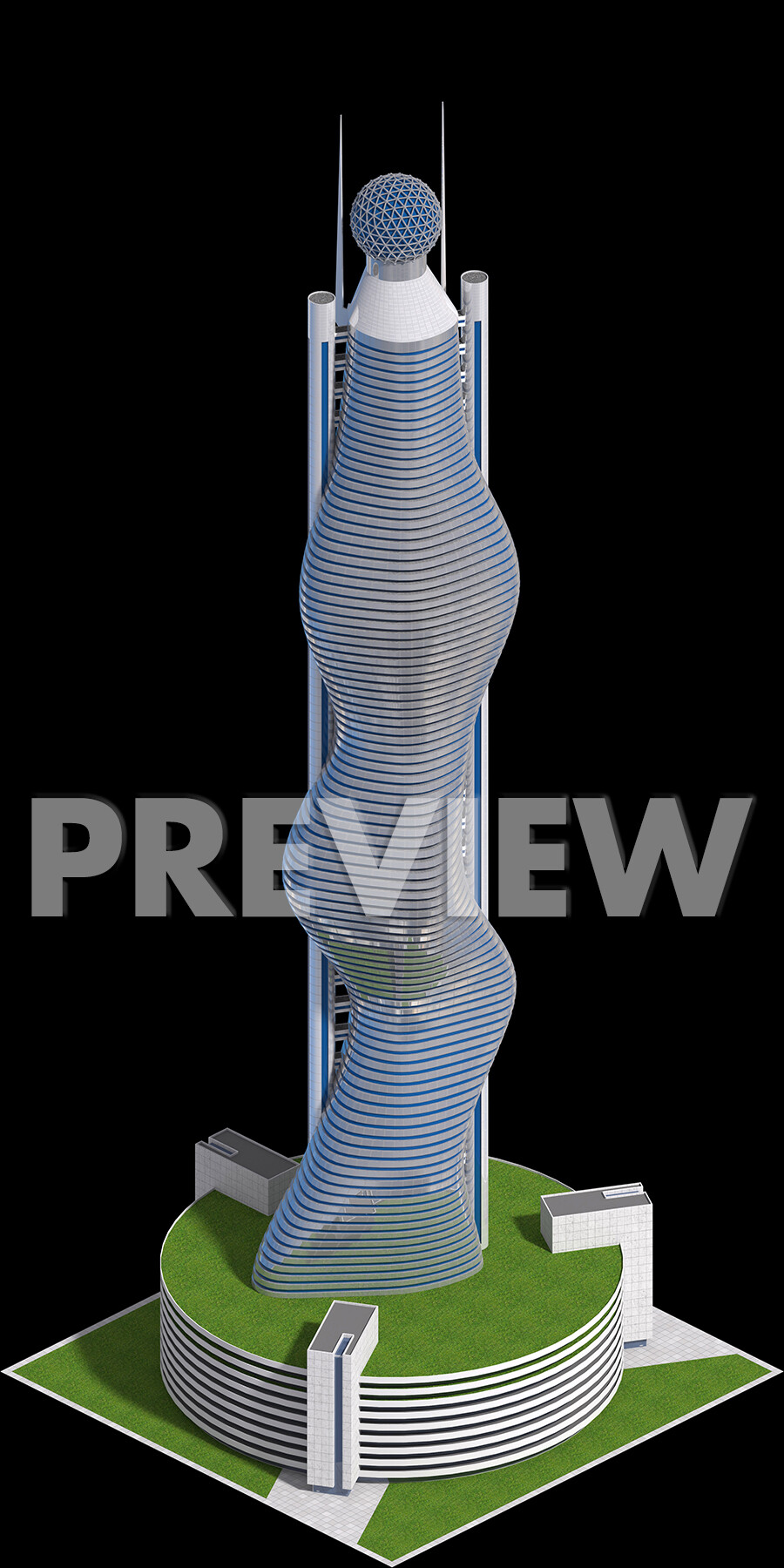 ArtStation - Architecture (Tile#0028, 1x1) – Dimetric Projection ...