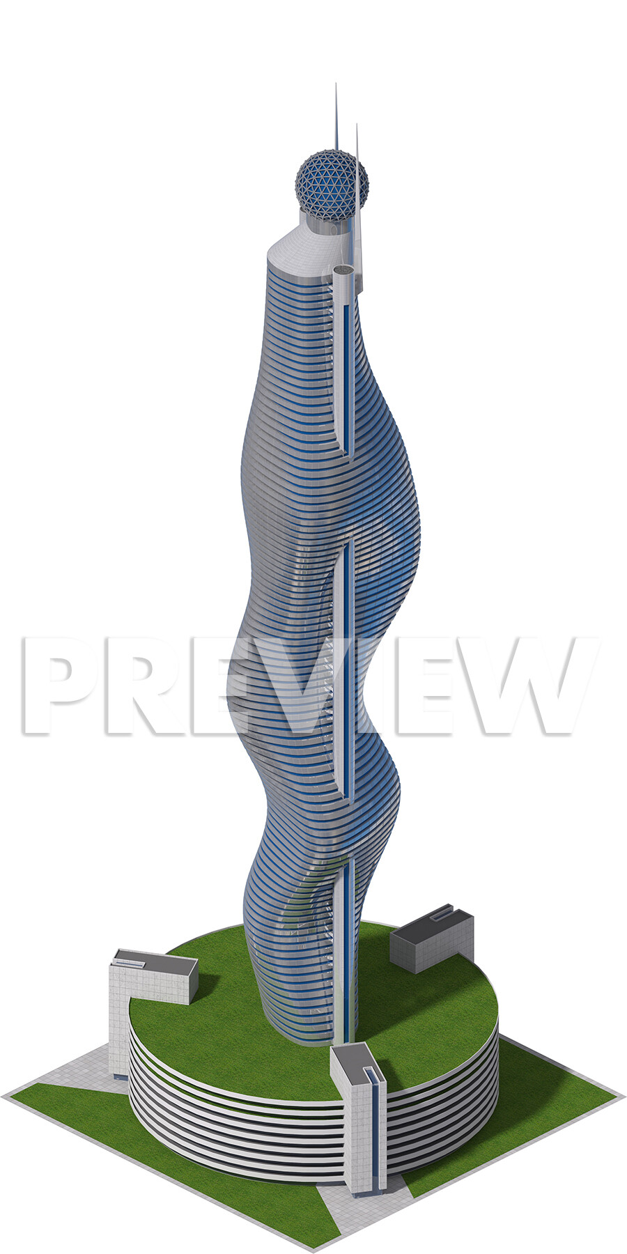 ArtStation - Architecture (Tile#0028, 1x1) – Dimetric Projection ...