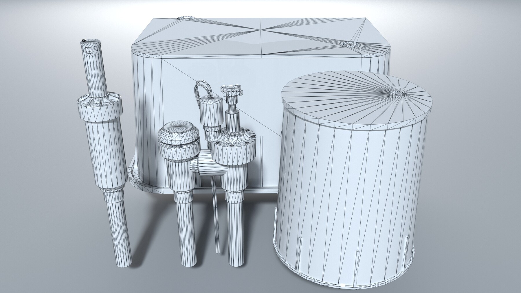 ArtStation - Automatic Sprinkler System Pack | Game Assets