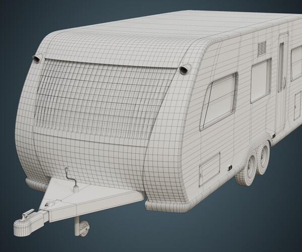 ArtStation - Caravan 1A | Game Assets