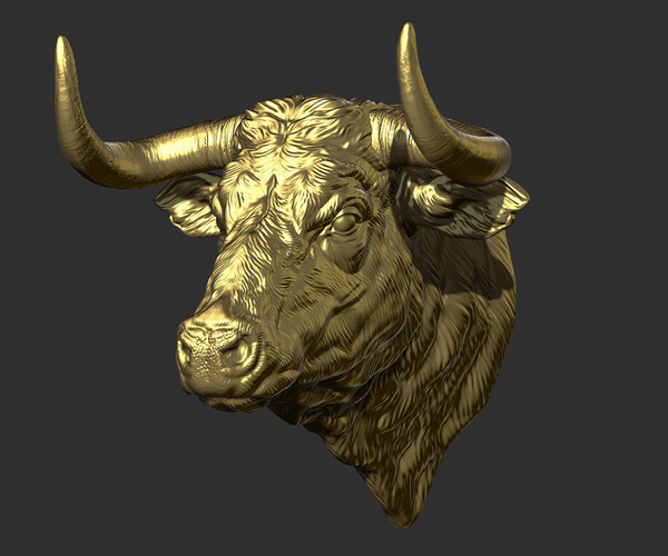 ArtStation - Bull head | Resources