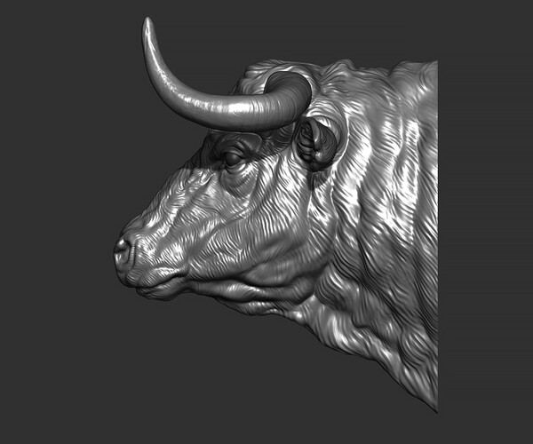 ArtStation - Bull head | Resources