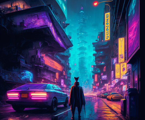 ArtStation - Cyberpunk Cityscape Pack | Artworks