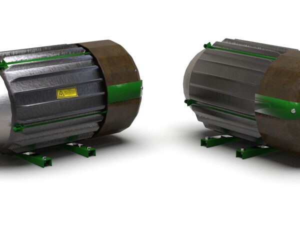 ArtStation - Electric motor - motor casing, stator, rotor armature ...