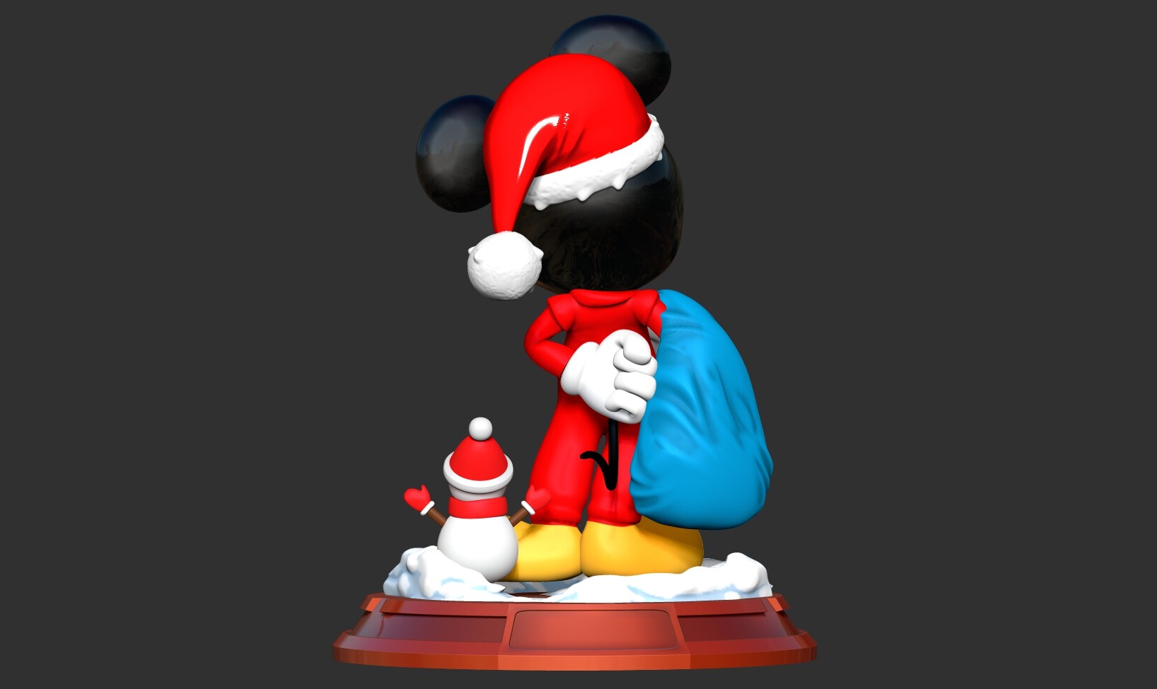ArtStation - Santa Mickey Mouse | Resources