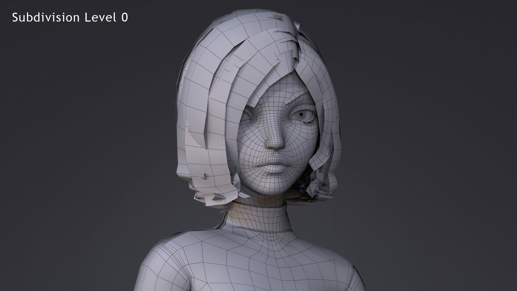 ArtStation - Violet Cartoon character with 2 outfit | Game Assets