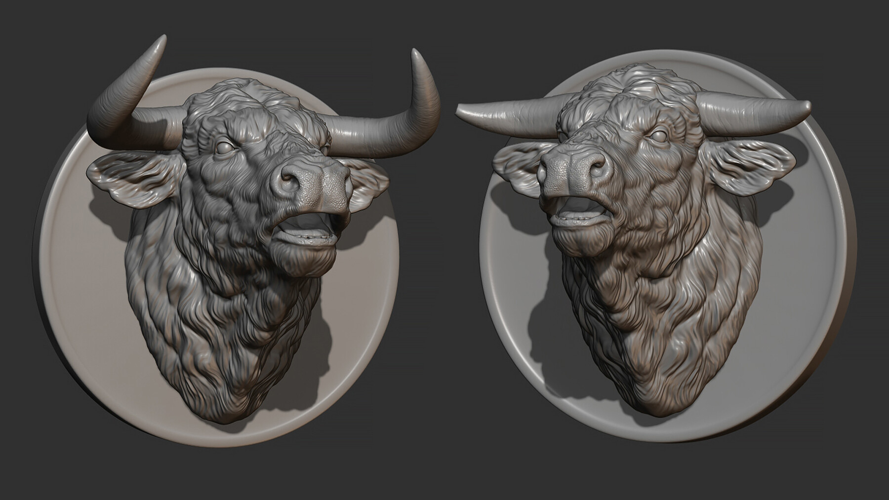 ArtStation - Bull head bellows | Resources