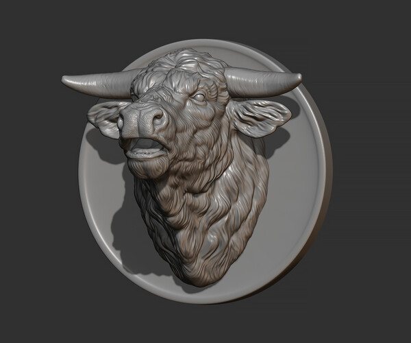 ArtStation - Bull head bellows | Resources