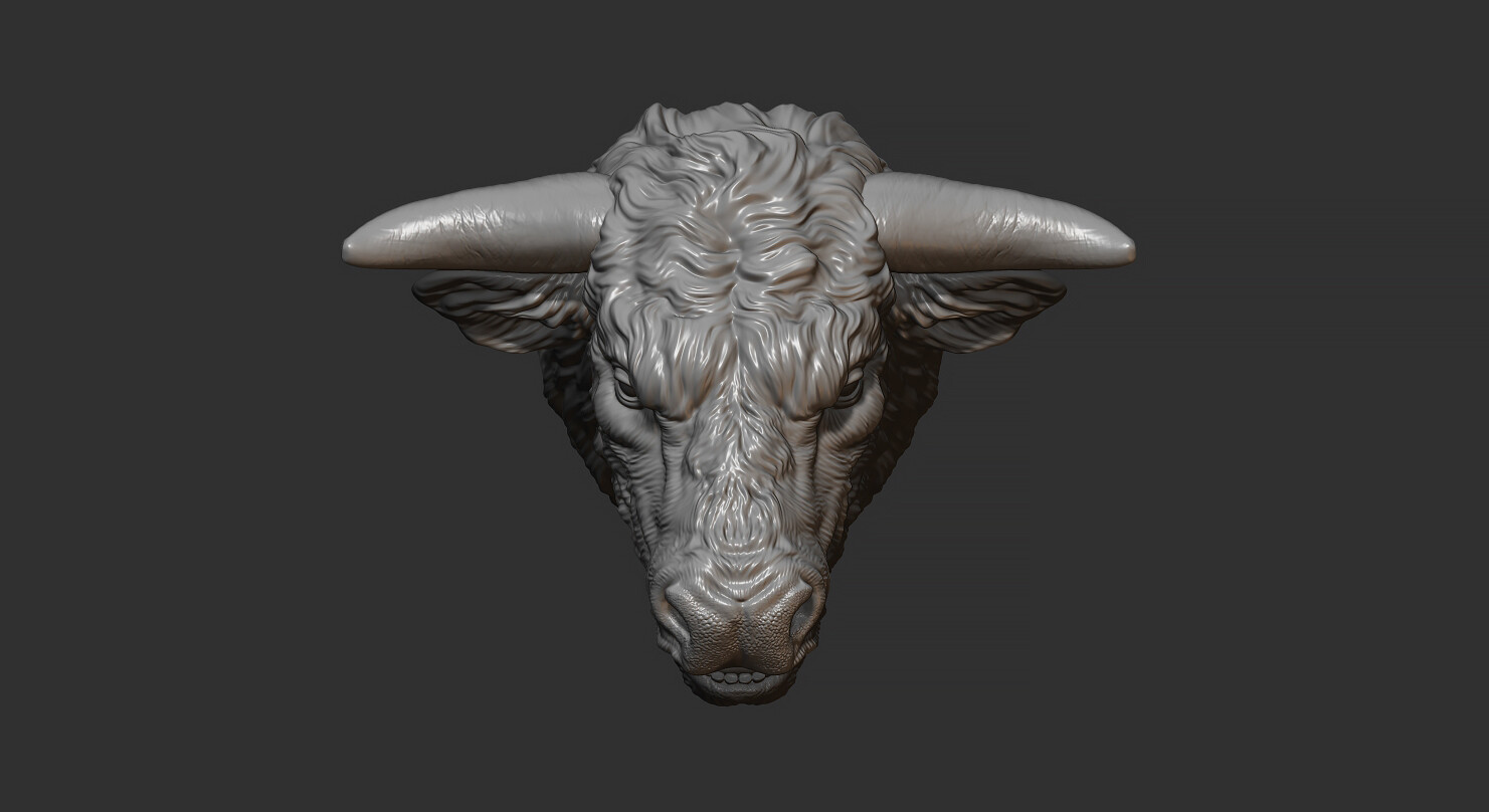 ArtStation - Bull head bellows | Resources