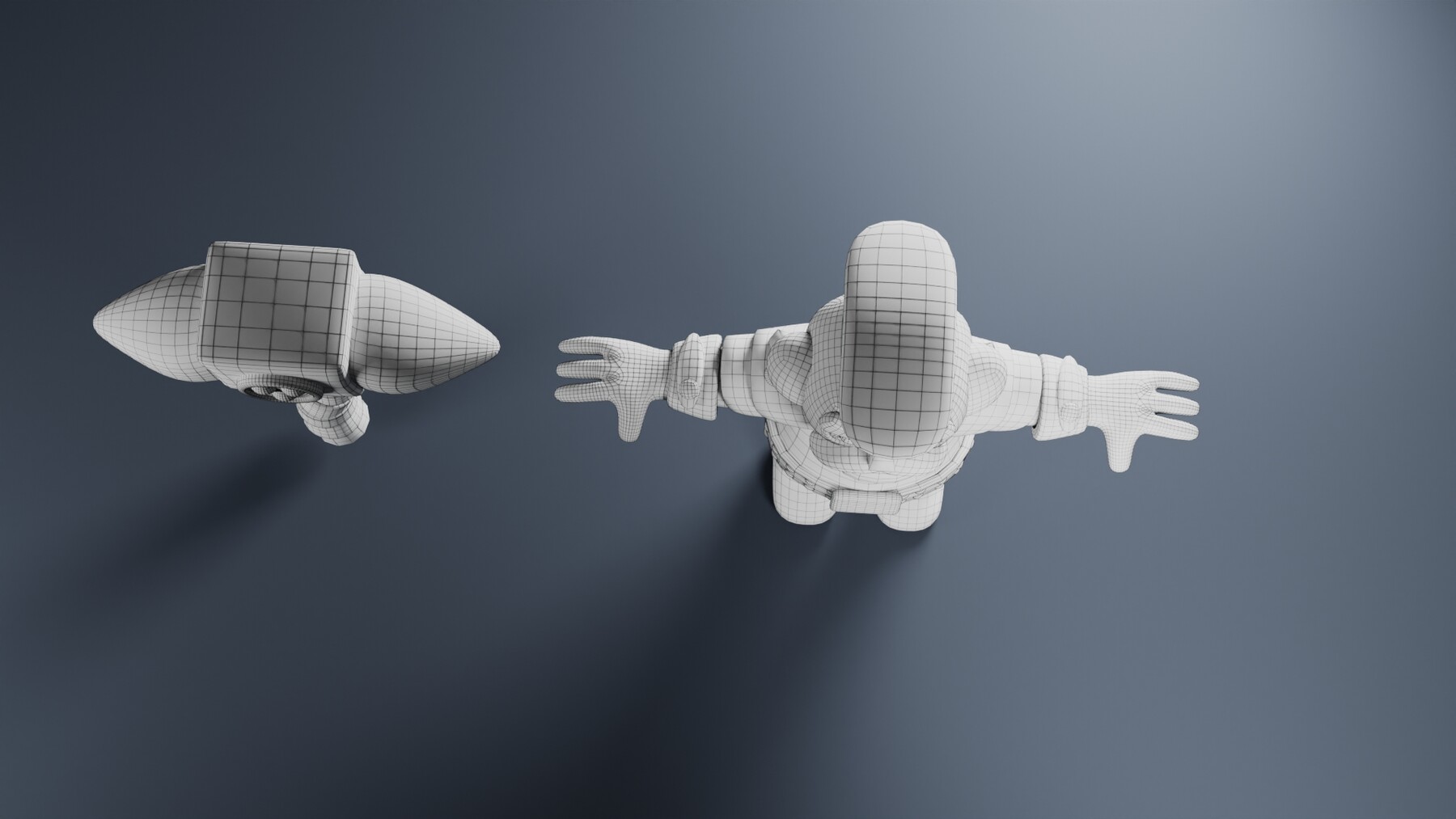 ArtStation - Hobbit Character Stylized Low-poly 3D model | Game Assets