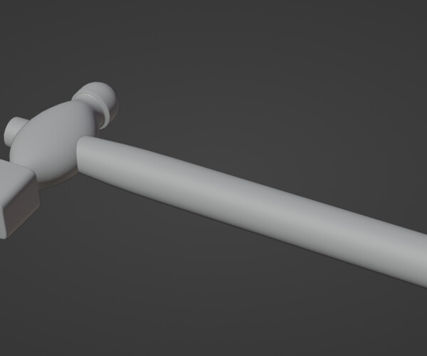 ArtStation - Small Ball Peen Hammer | Game Assets
