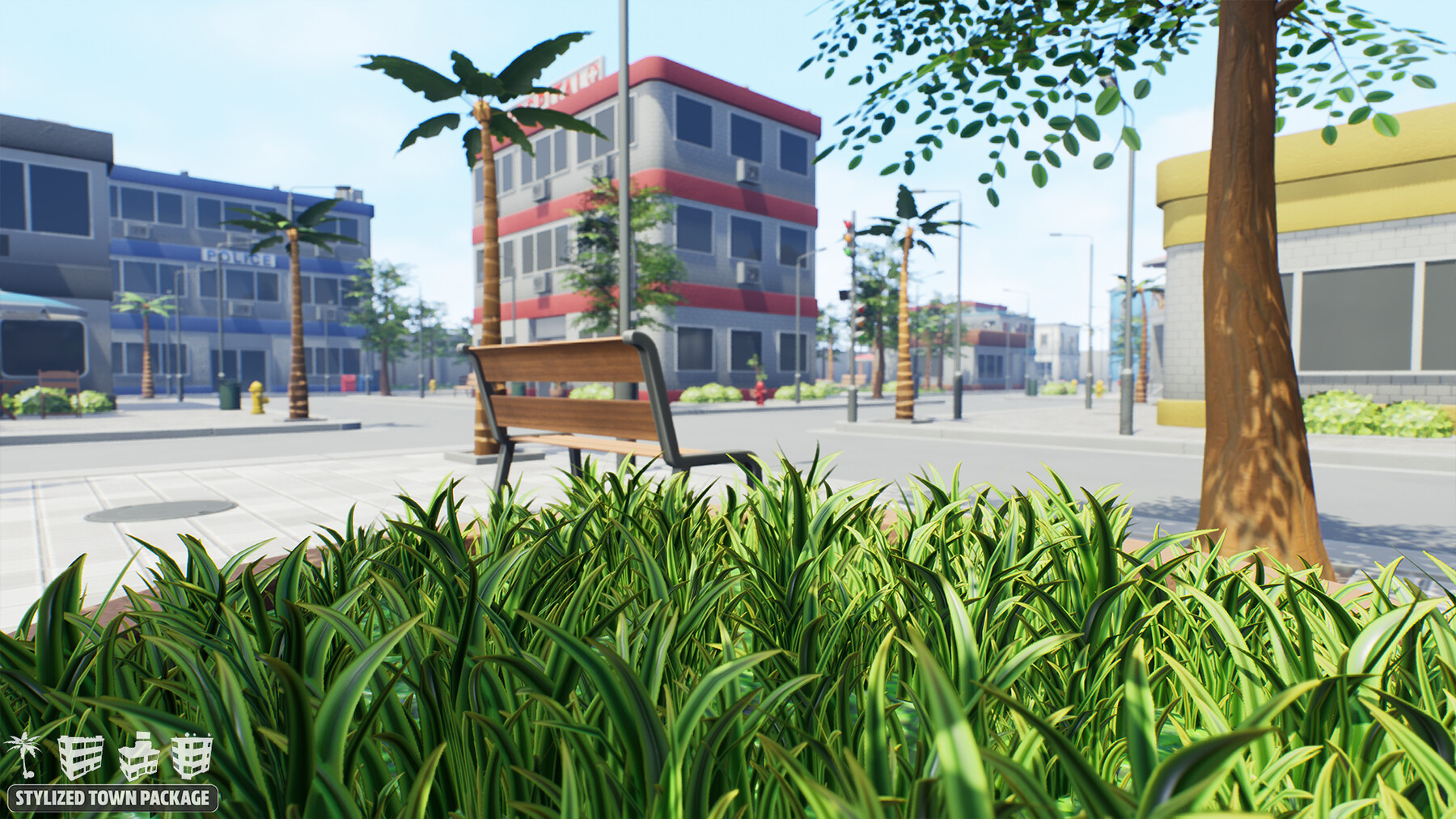 ArtStation - Stylized Town Package | Game Assets