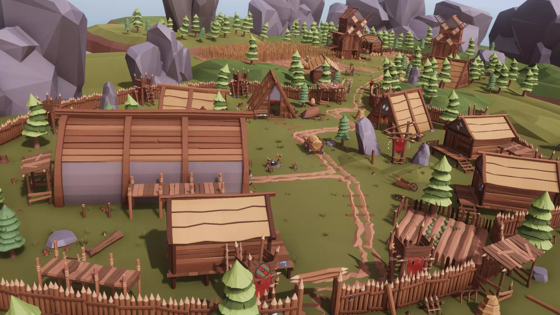 ArtStation - Medieval Village Low Poly Mega Pack RG | Game Assets