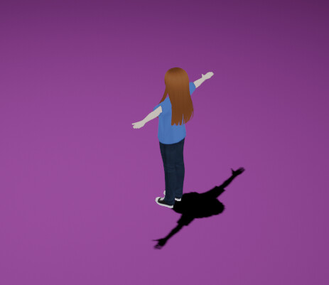 ArtStation - Anime Girl Character - Basic Style 3 | Game Assets