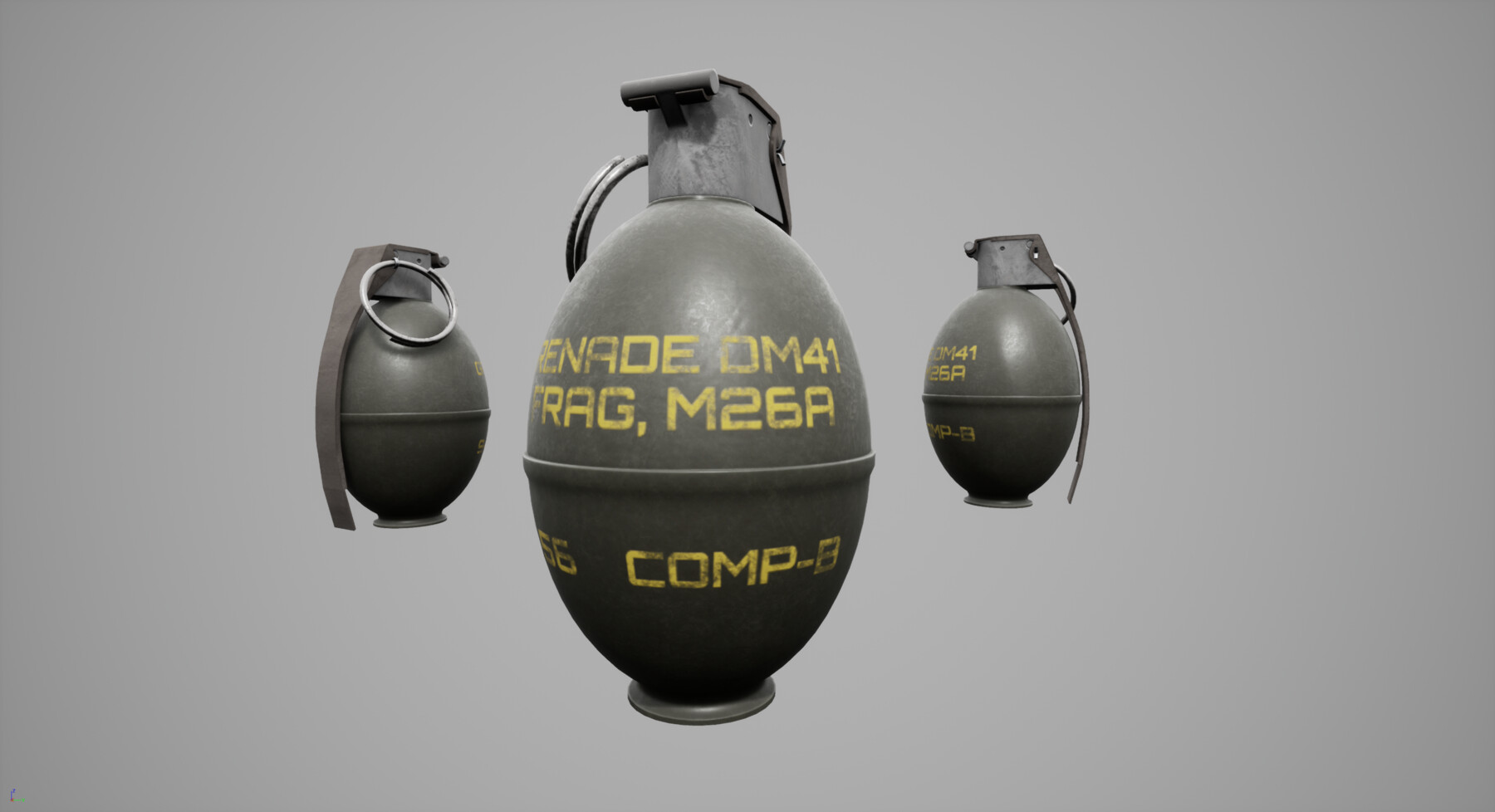 ArtStation - Frag Grenade - Plus extra skins | Game Assets