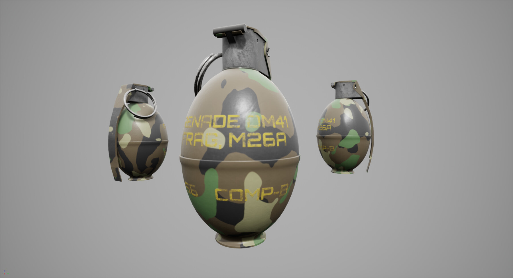 ArtStation - Frag Grenade - Plus extra skins | Game Assets