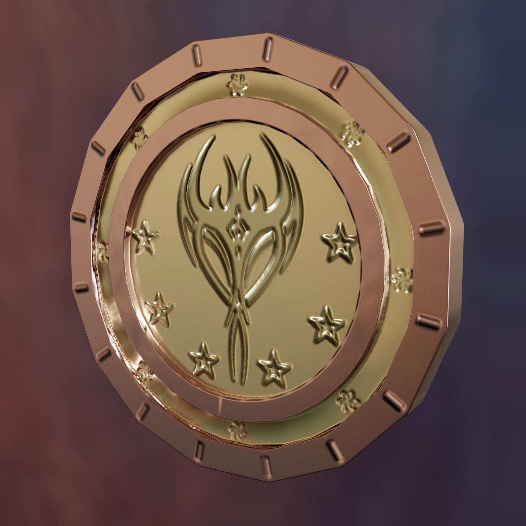 ArtStation - Metallic Coins Pack04 | Game Assets