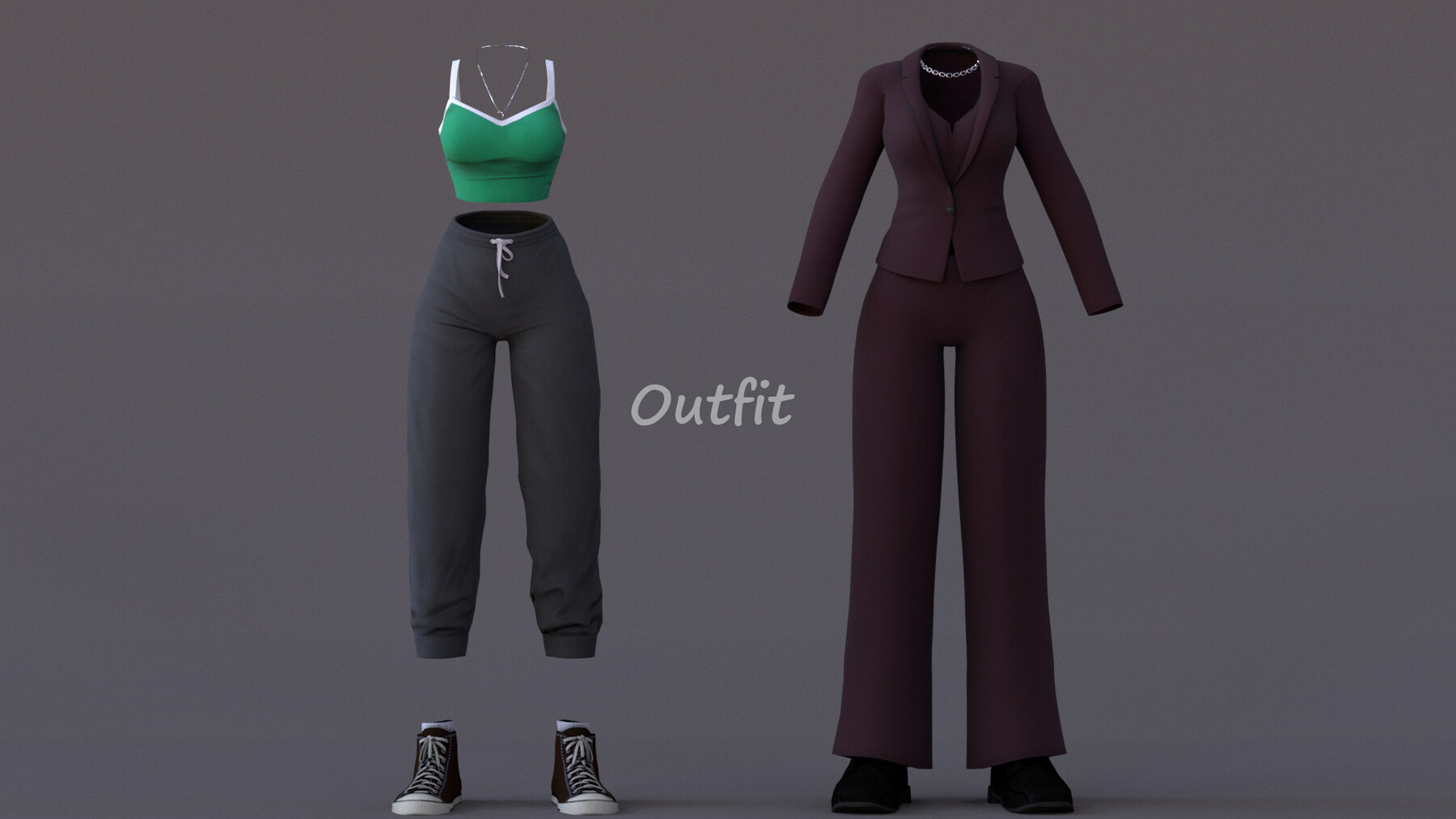 ArtStation - Angela Cartoon character with 2 outfit | Game Assets