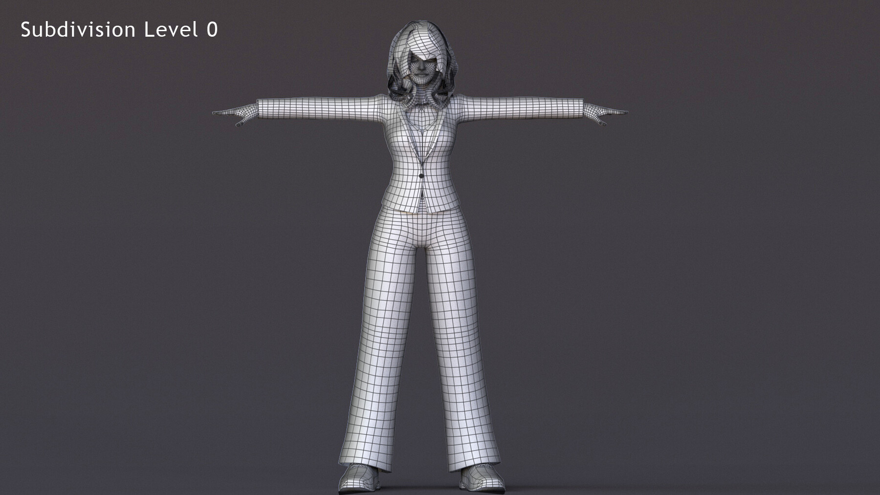 ArtStation - Angela Cartoon character with 2 outfit | Game Assets