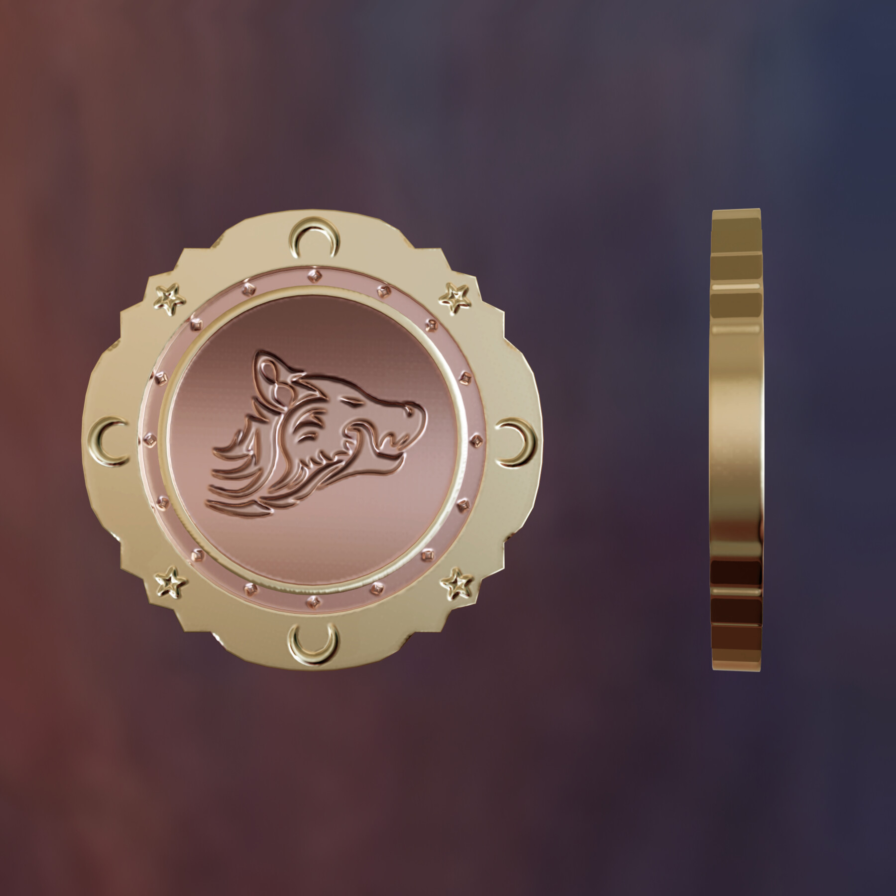 ArtStation - Metallic Coins Pack06 | Game Assets