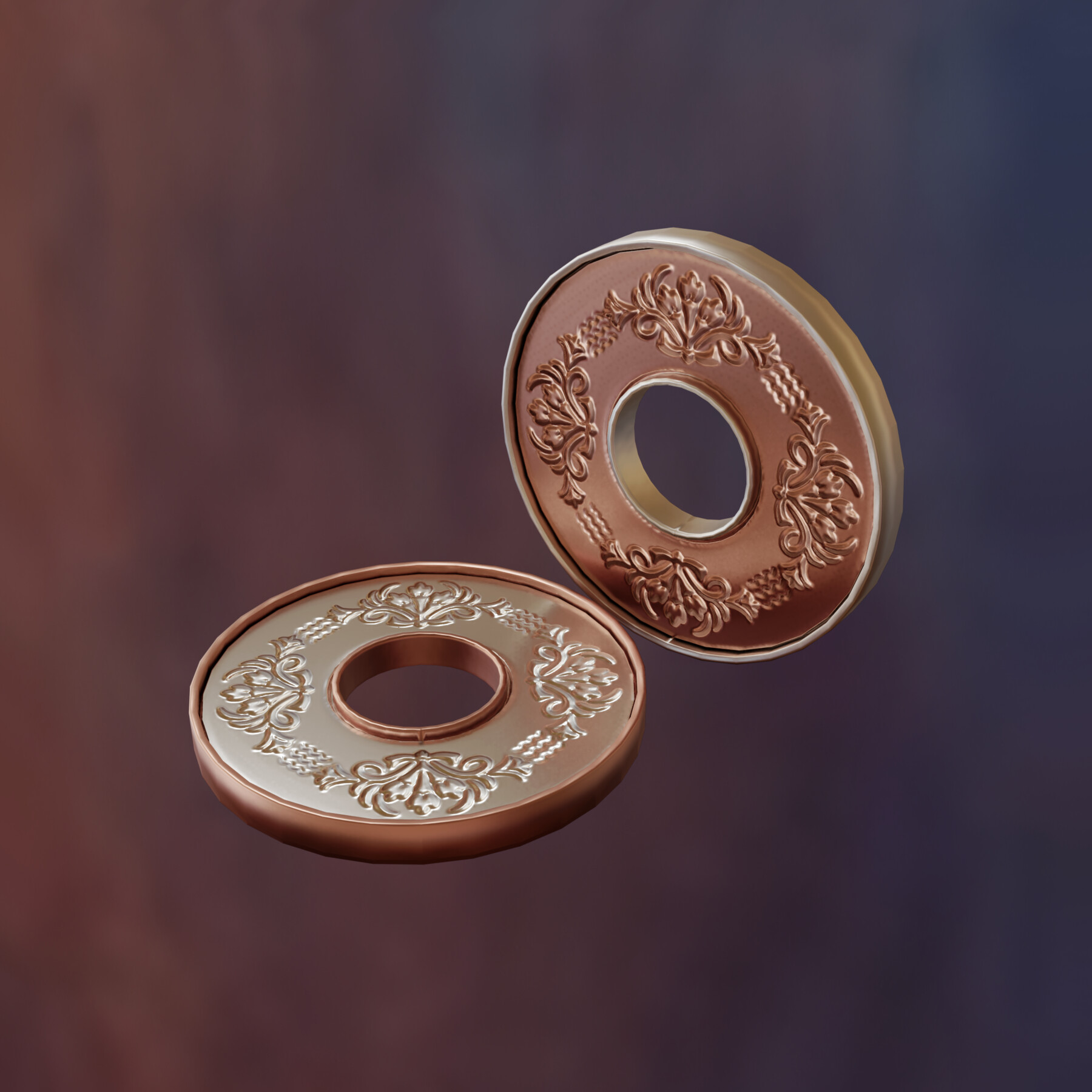 ArtStation - Metallic Coin Free Trial | Game Assets